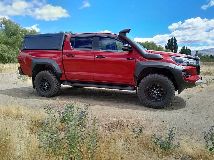 Bushtech Aluminium Canopy for Toyota Hilux 2016 to 2024 (SR5 & SR Opti ...