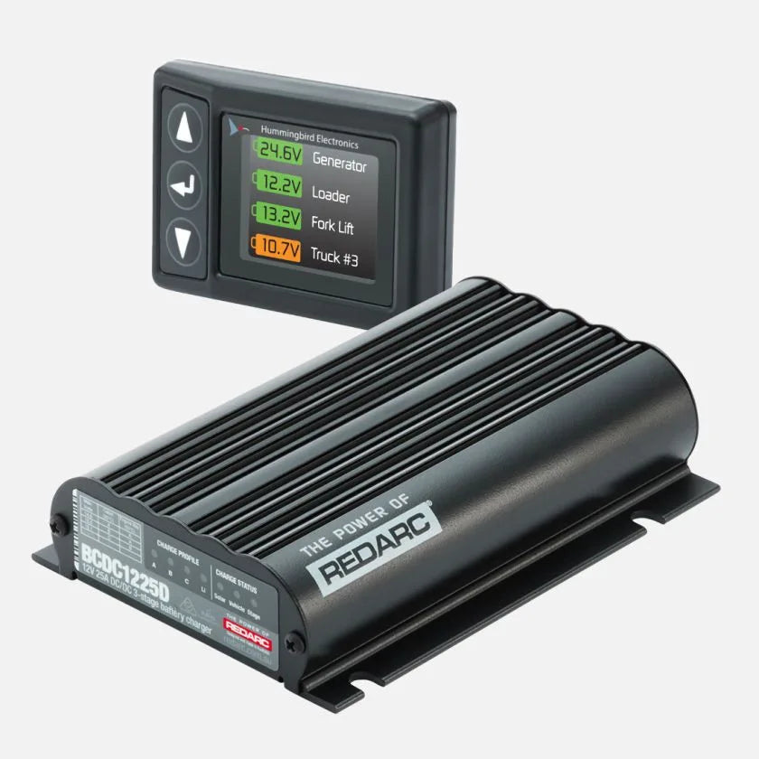 RF Battery Monitor & DC Charger Kit – Roam Vehicle Outfitters